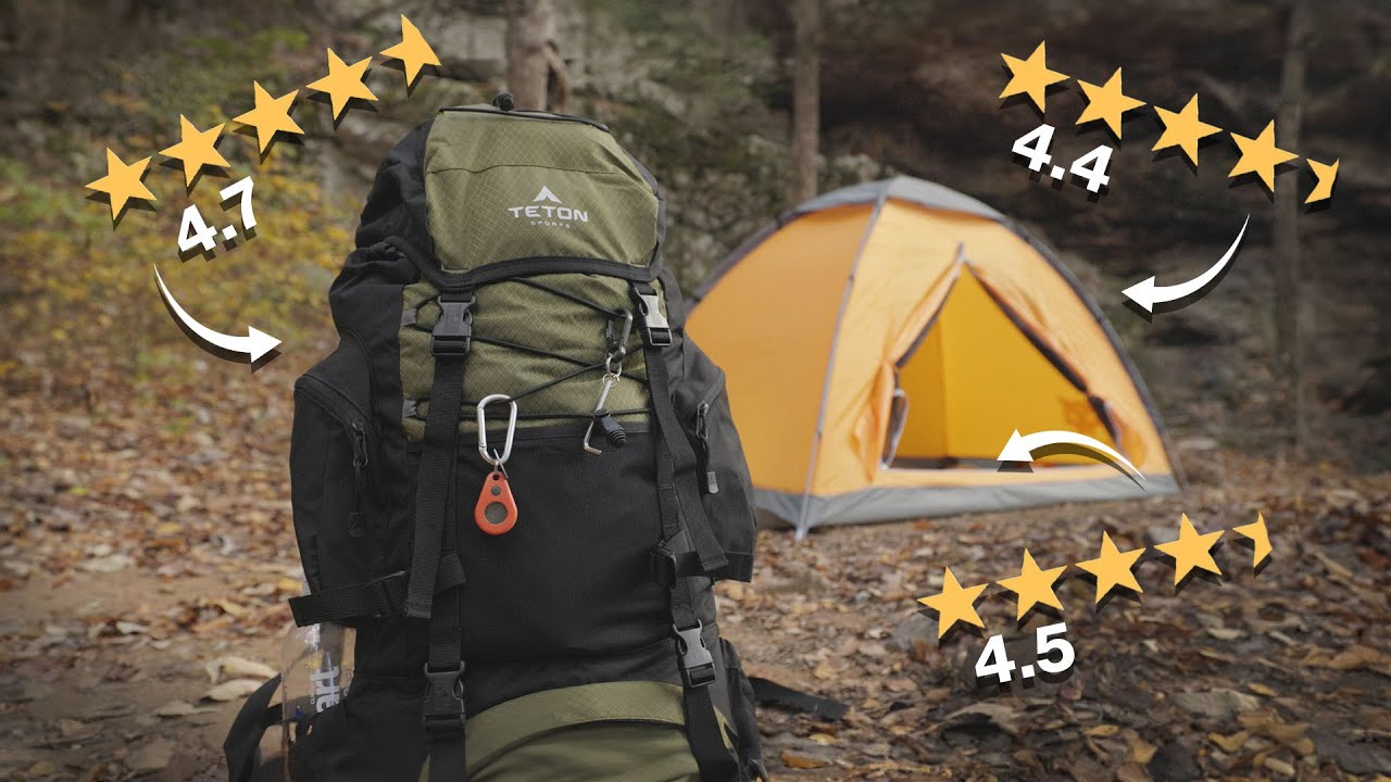 Testing the highest rated backpacking gear on Amazon!⛰️