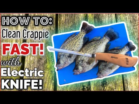 Best method to clean crappie fast and easy
