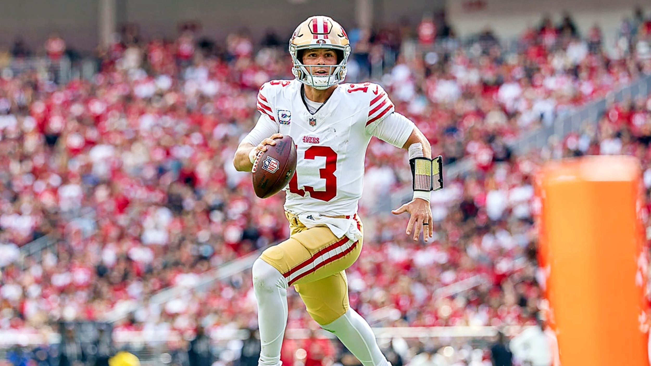 John Lynch quiets 49ers QB speculation as Brock Purdy prepares for return