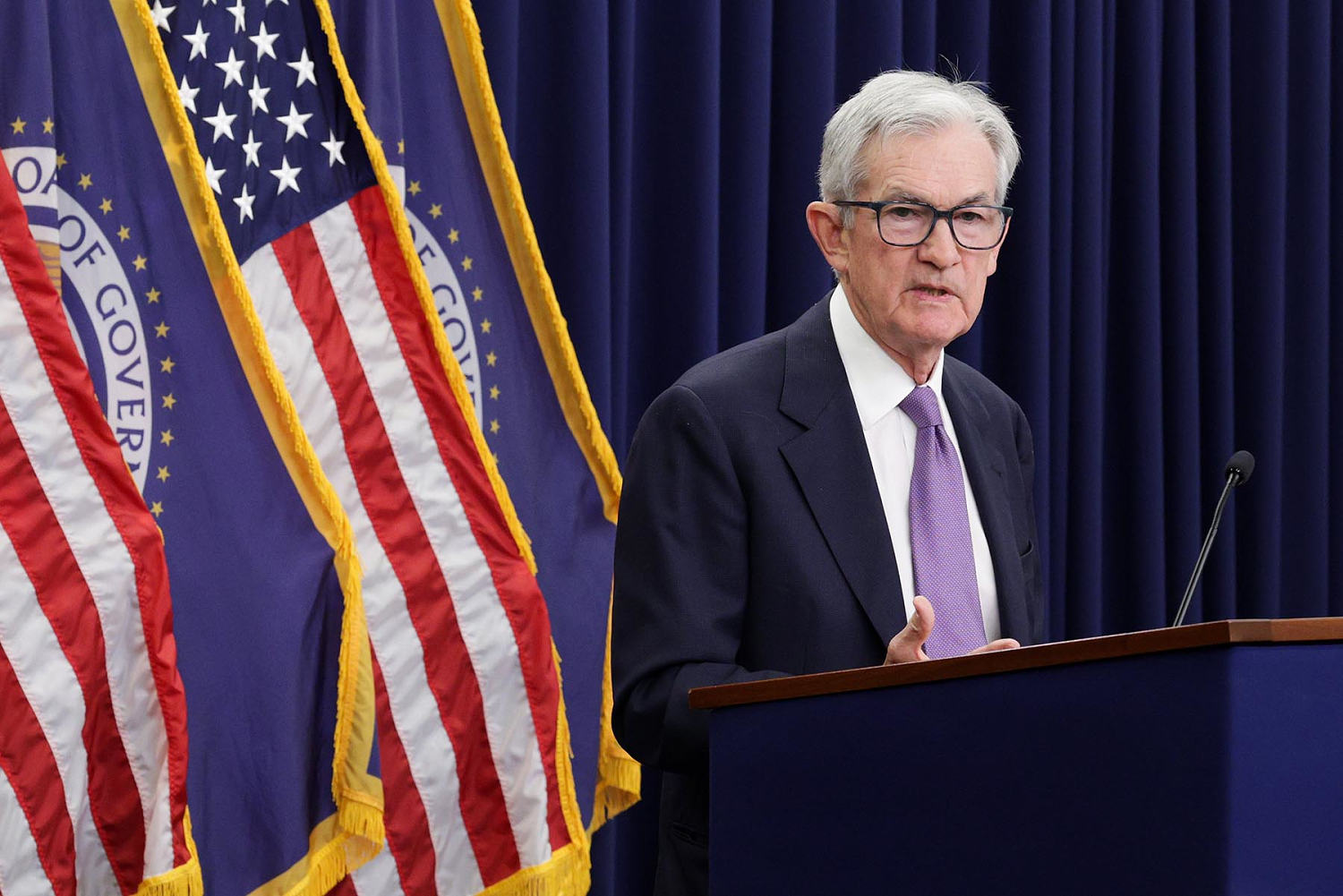 Fading chance of December interest rate cut sends stocks tumbling