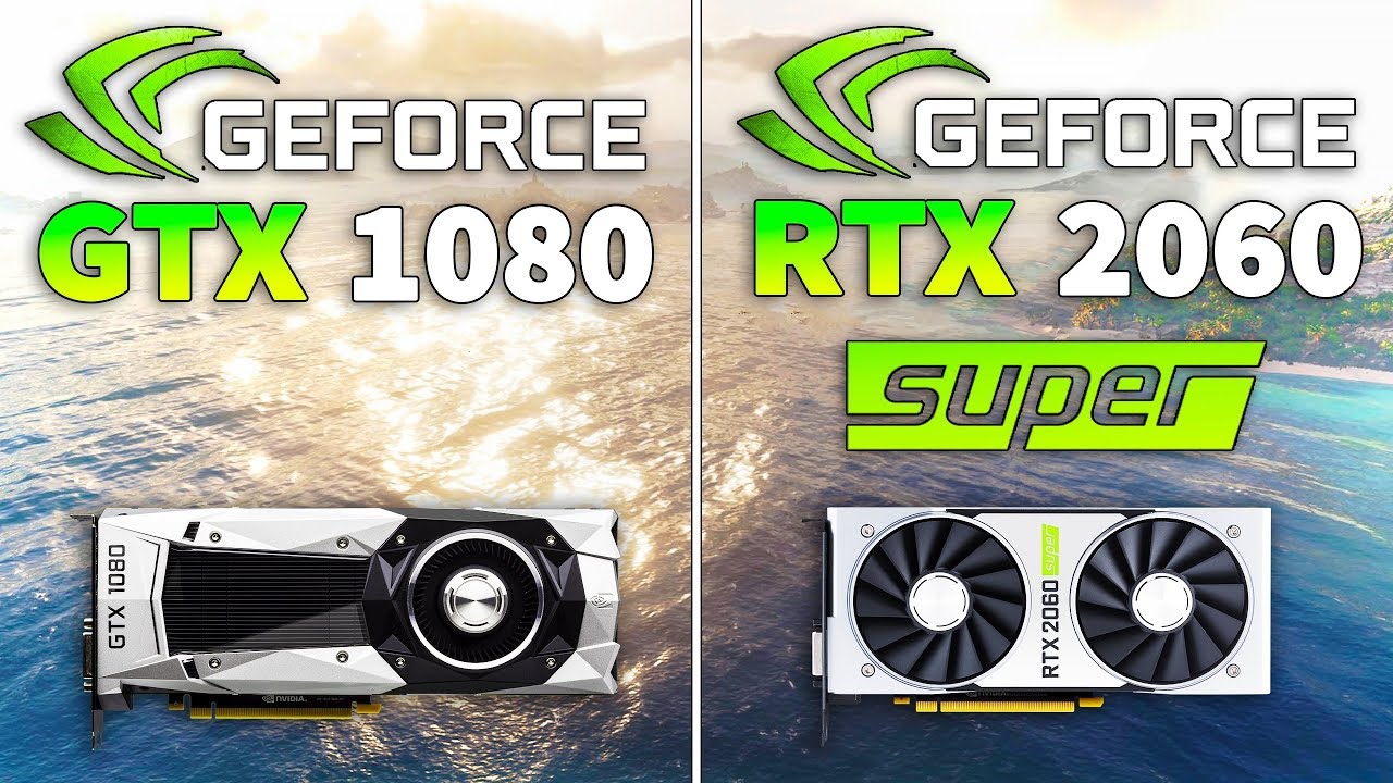 RTX 2060 SUPER vs GTX 1080 test in 8 games