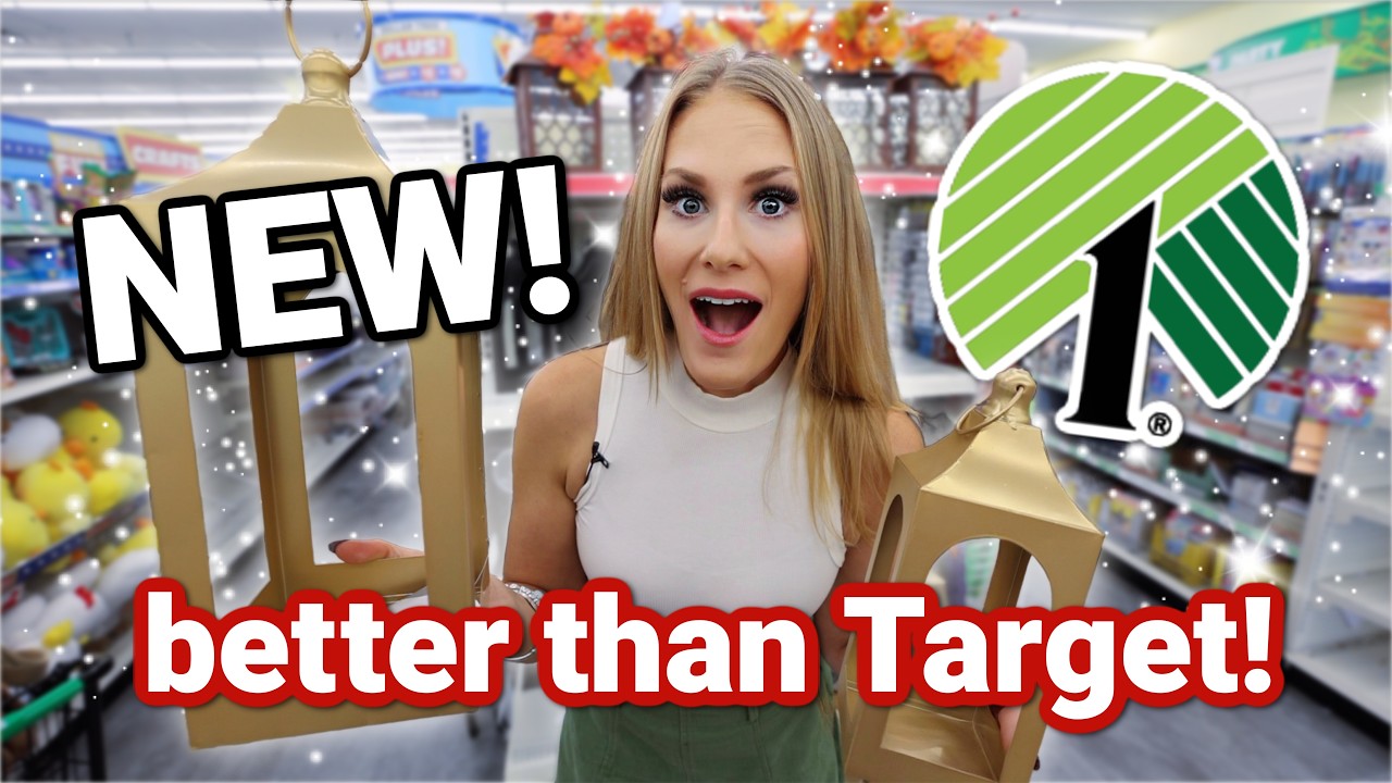 Newest! Dollar Tree finds better than Target! (easy DIY + new cleaners!)