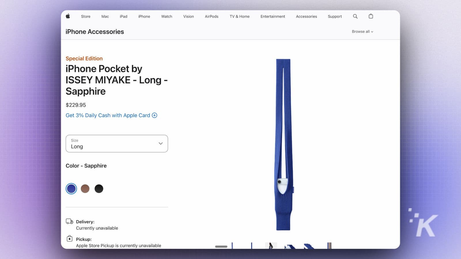 The $230 iPhone sock might be the most ridiculous Apple product yet