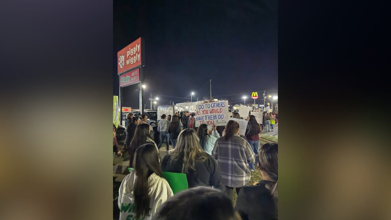 Jemison community protests ICE arrests in Chilton County