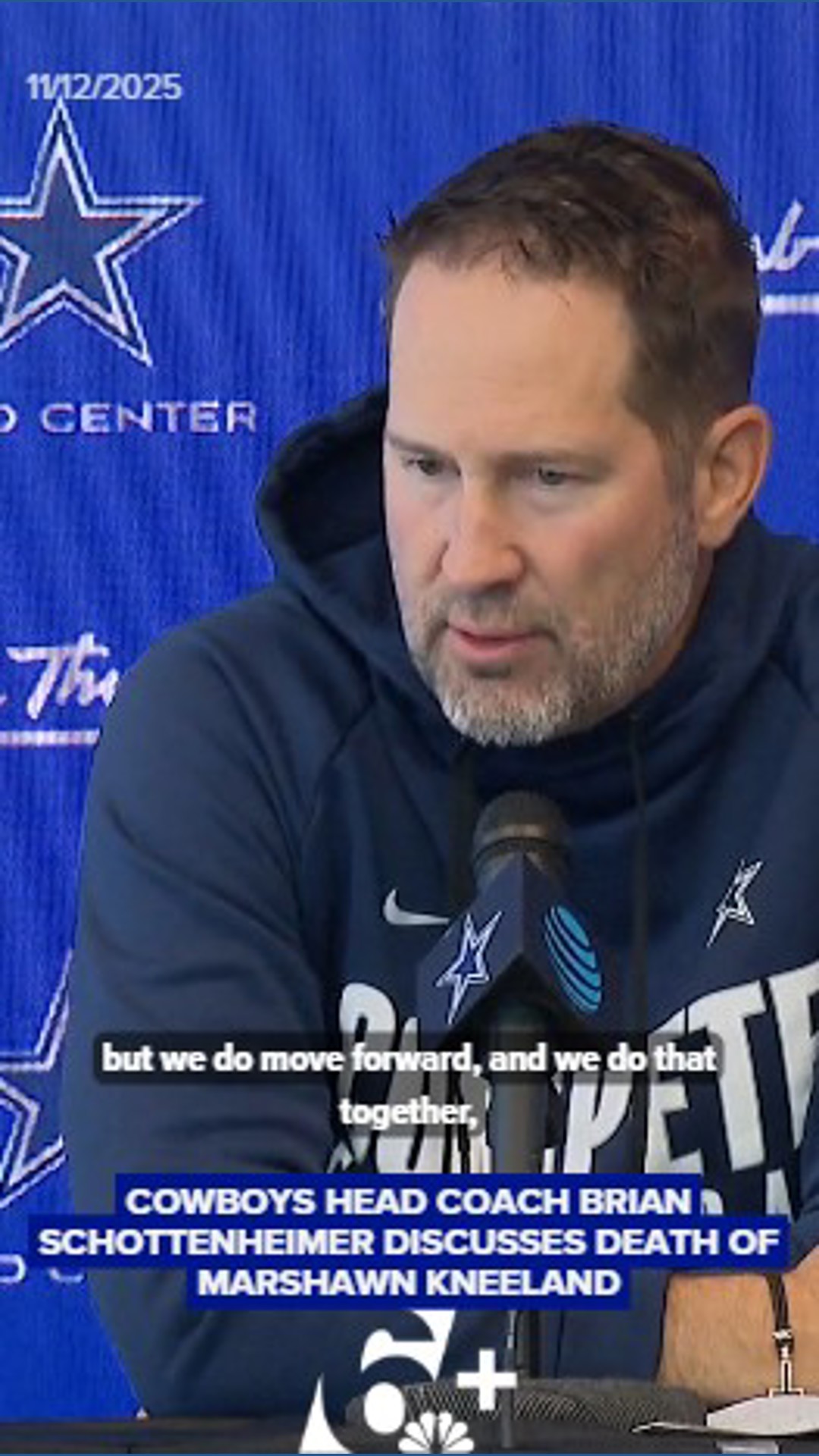 Dallas Cowboys head coach Brian Schottenheimer spoke publicly about the ...