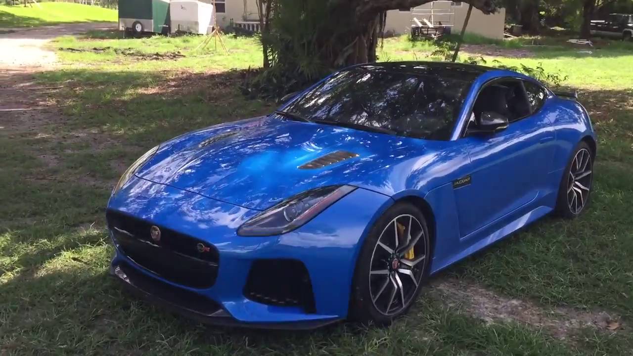 Despertando al Jaguar F-Type SVR 2017