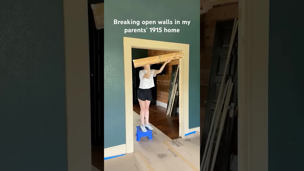 Restoring a 1915 Door Frame