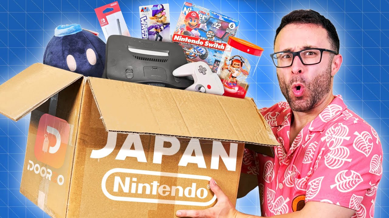 Recibí desde Japón esta caja misteriosa de Nintendo
