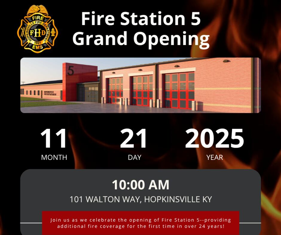 New Fire Station 5 and Public Safety Training Center open in Hopkinsville