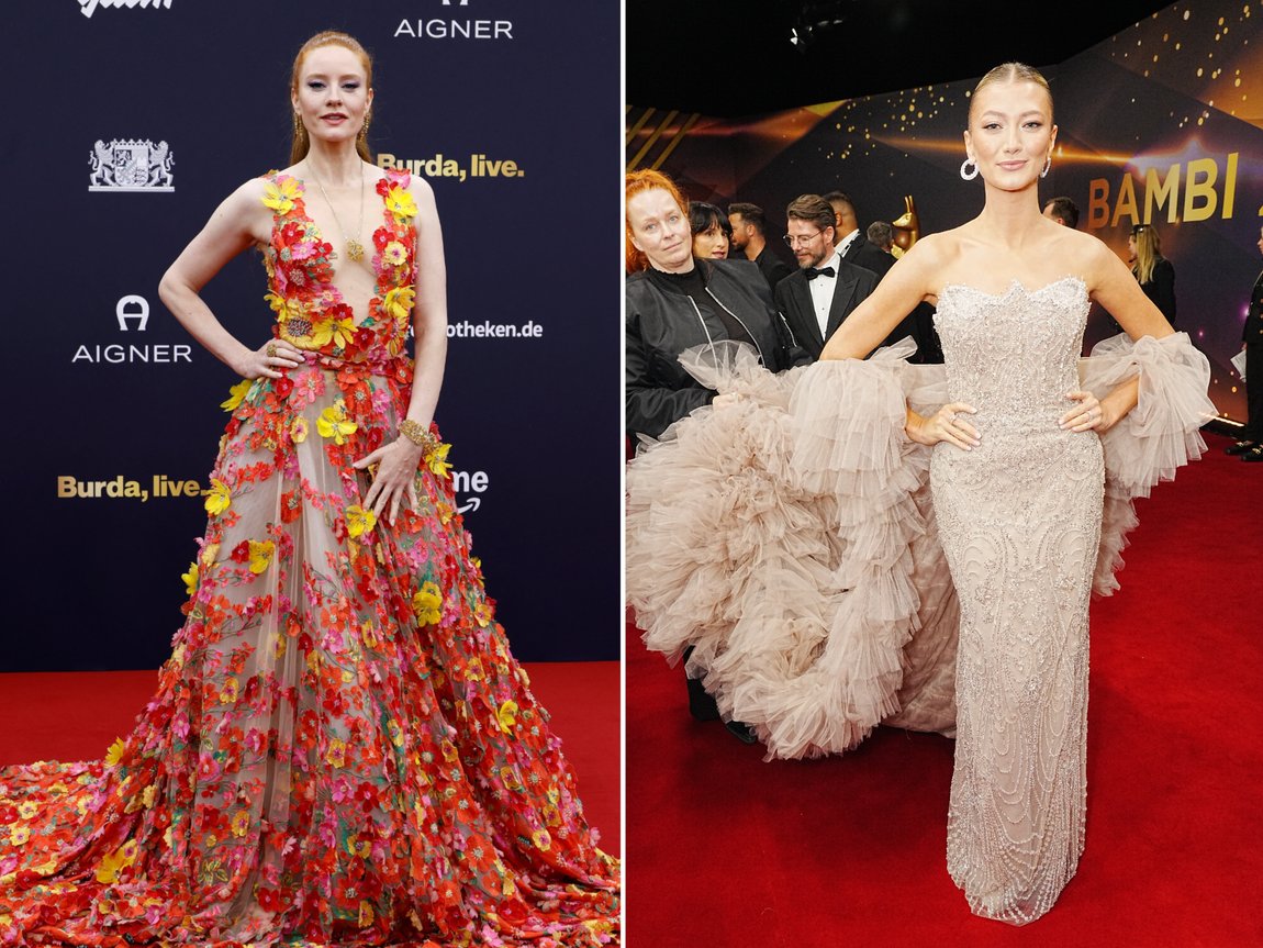 Bambi 2025: Celebrity ladies thrill in dream gowns