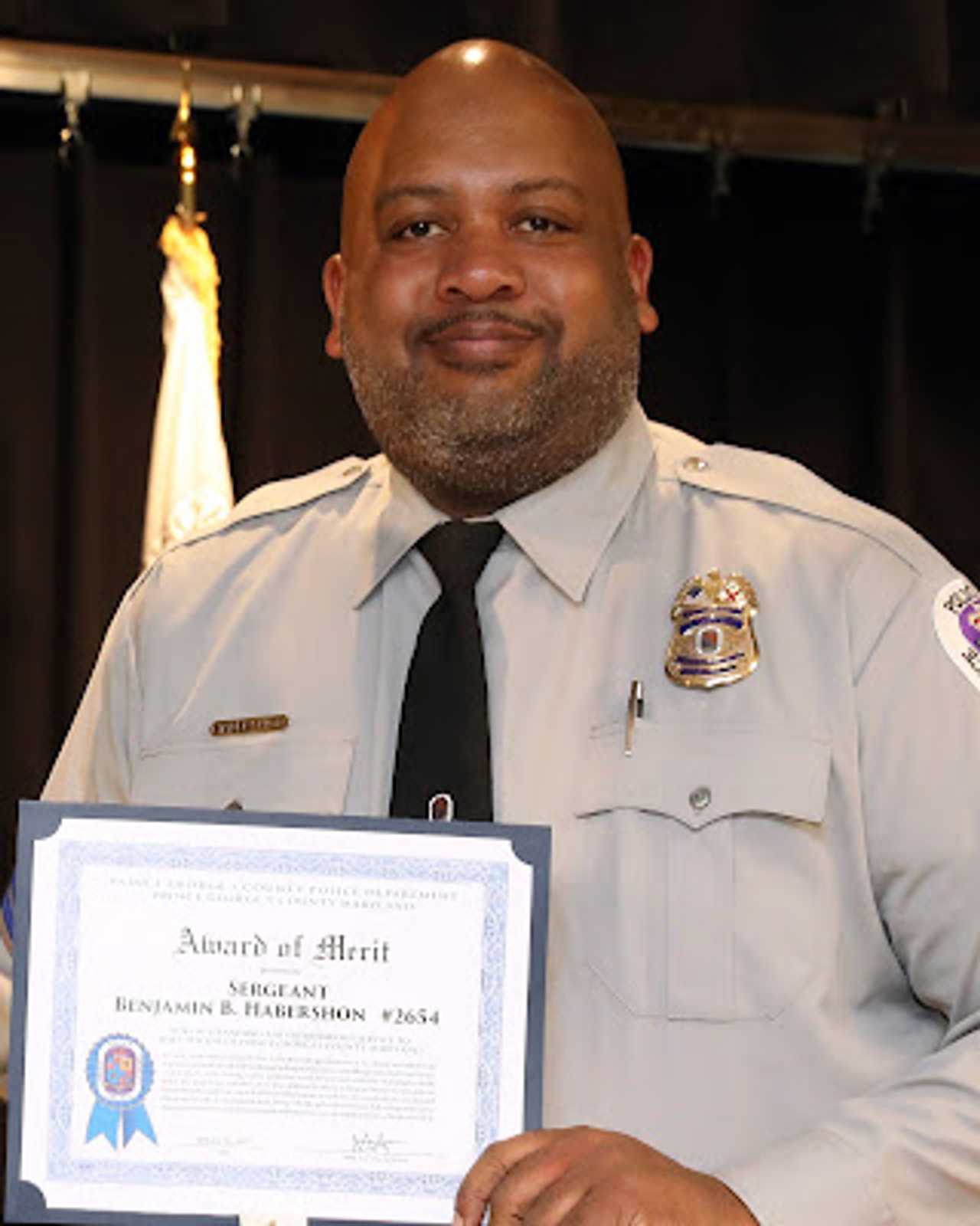 PG County Police Sgt. Benjamin Habershon Dies Suddenly At 47