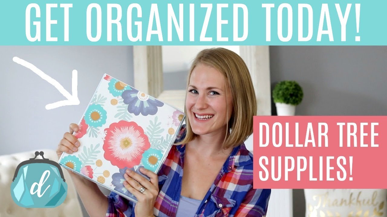 Get organized on a budget!🏡 Dollar Tree & Do It On A Dime home binder