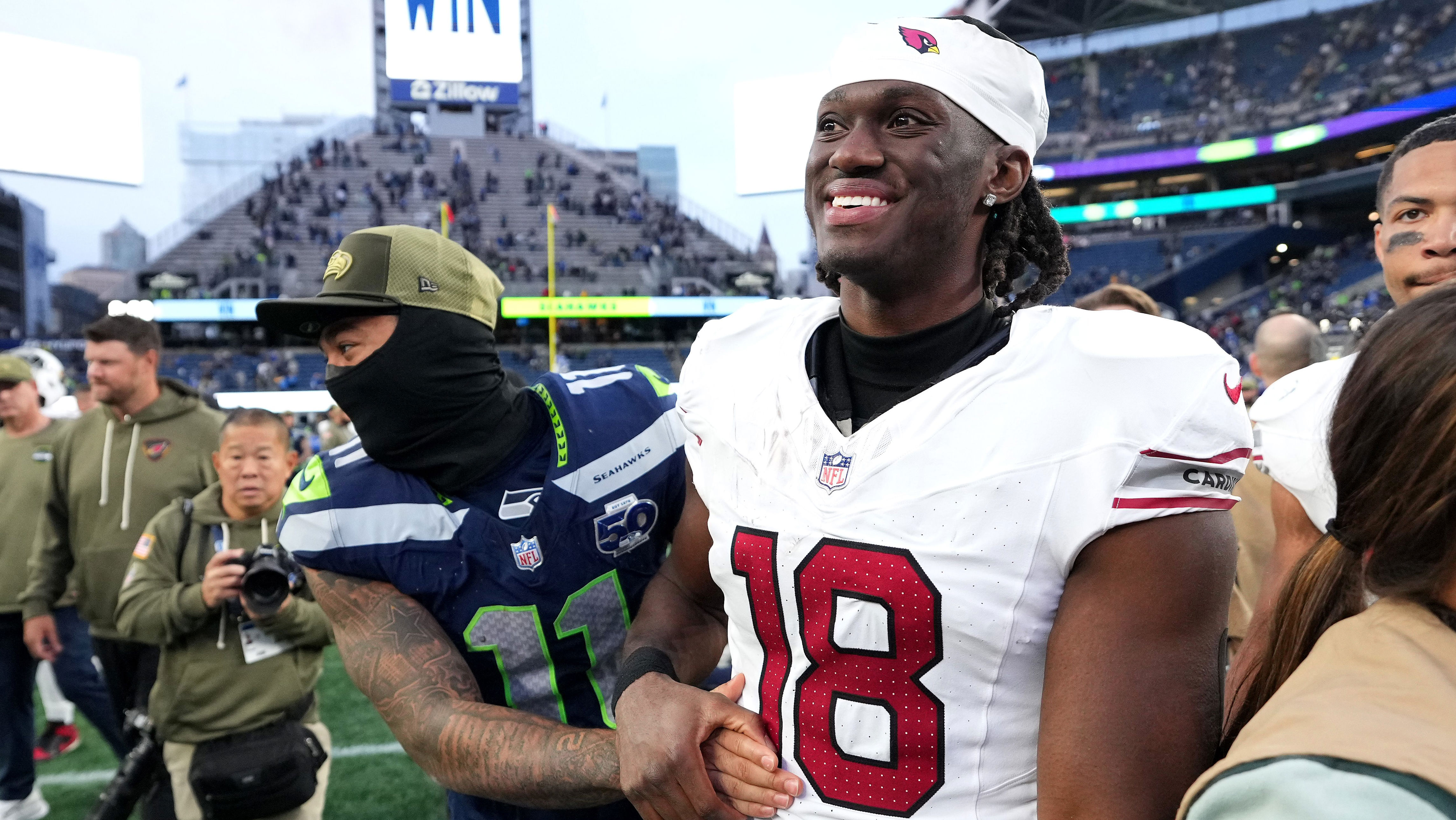 NFL’s Leading Receiver Trolls Cardinals’ Marvin Harrison Jr. After ...