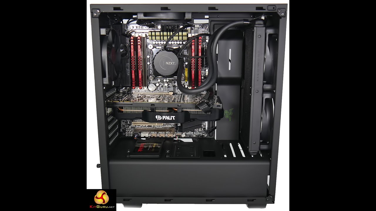 NZXT S340 Razer Special Edition case