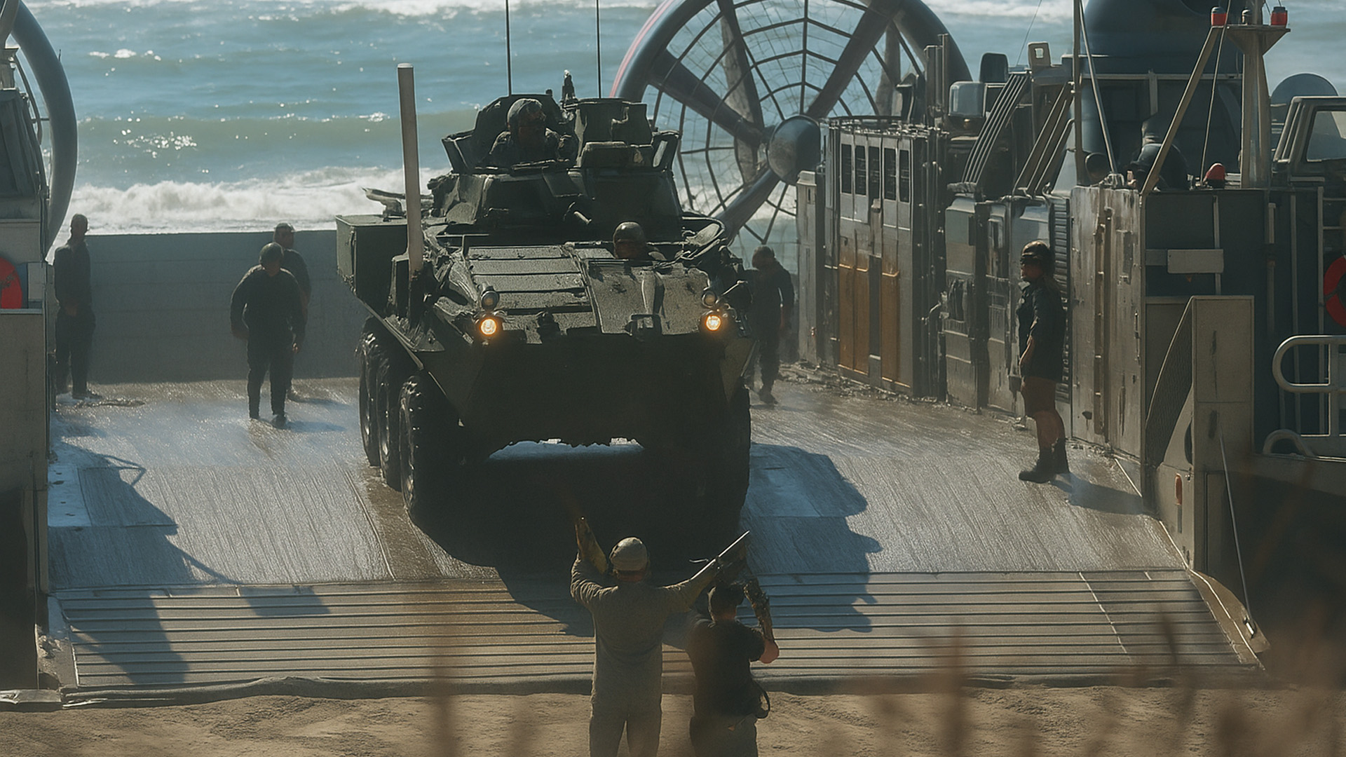 Marines Rehearse Amphibious Operations in Training Exercise