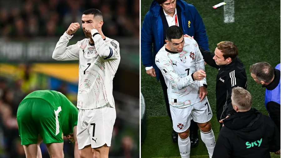 Cristiano Ronaldo brutally mocked by Ireland fans
