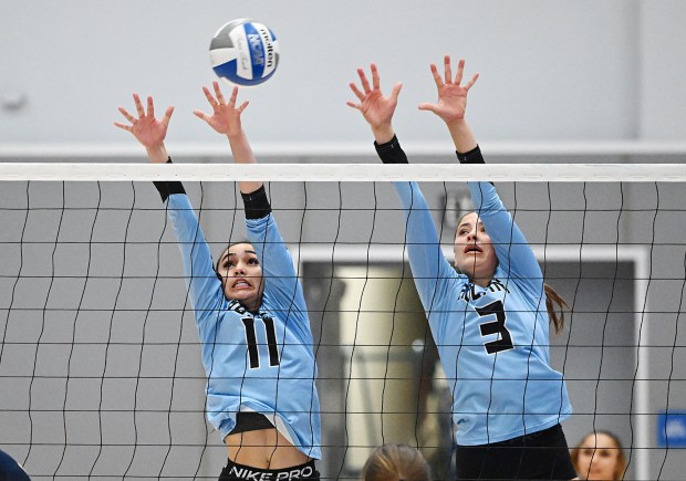 Solano College volleyball’s sophomore quartet stars in sweep of Mendocino