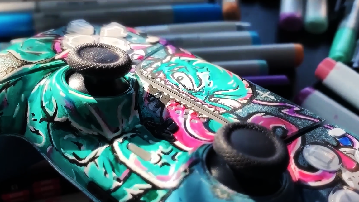 Custom PS5 Controller Gift for ZHC