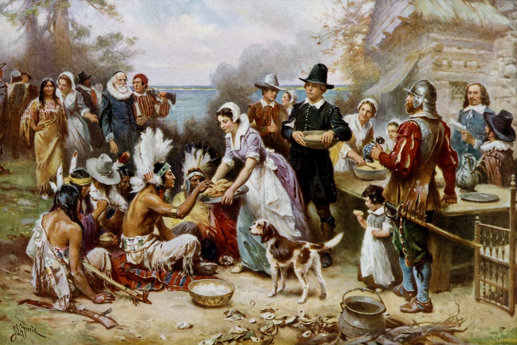 How the Plymouth Pilgrims took over Thanksgiving – and who history left ...