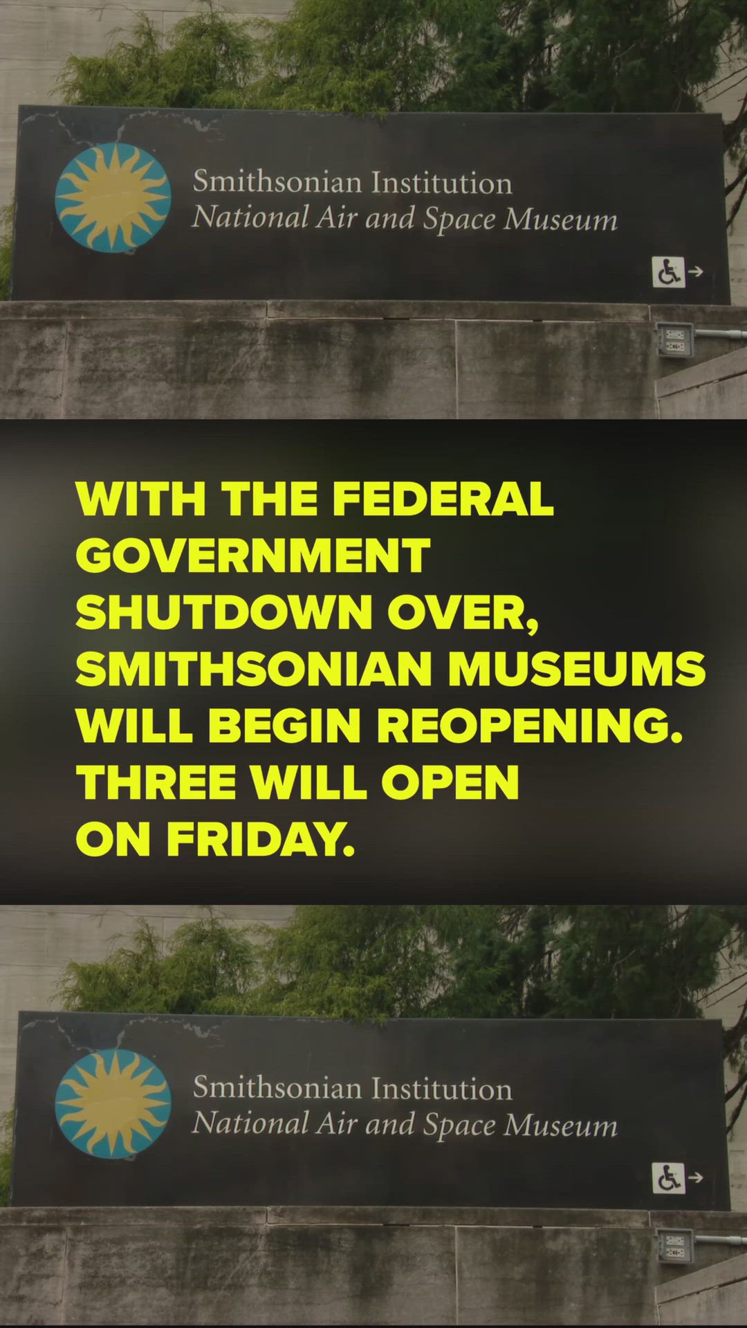 Smithsonian museums to reopen