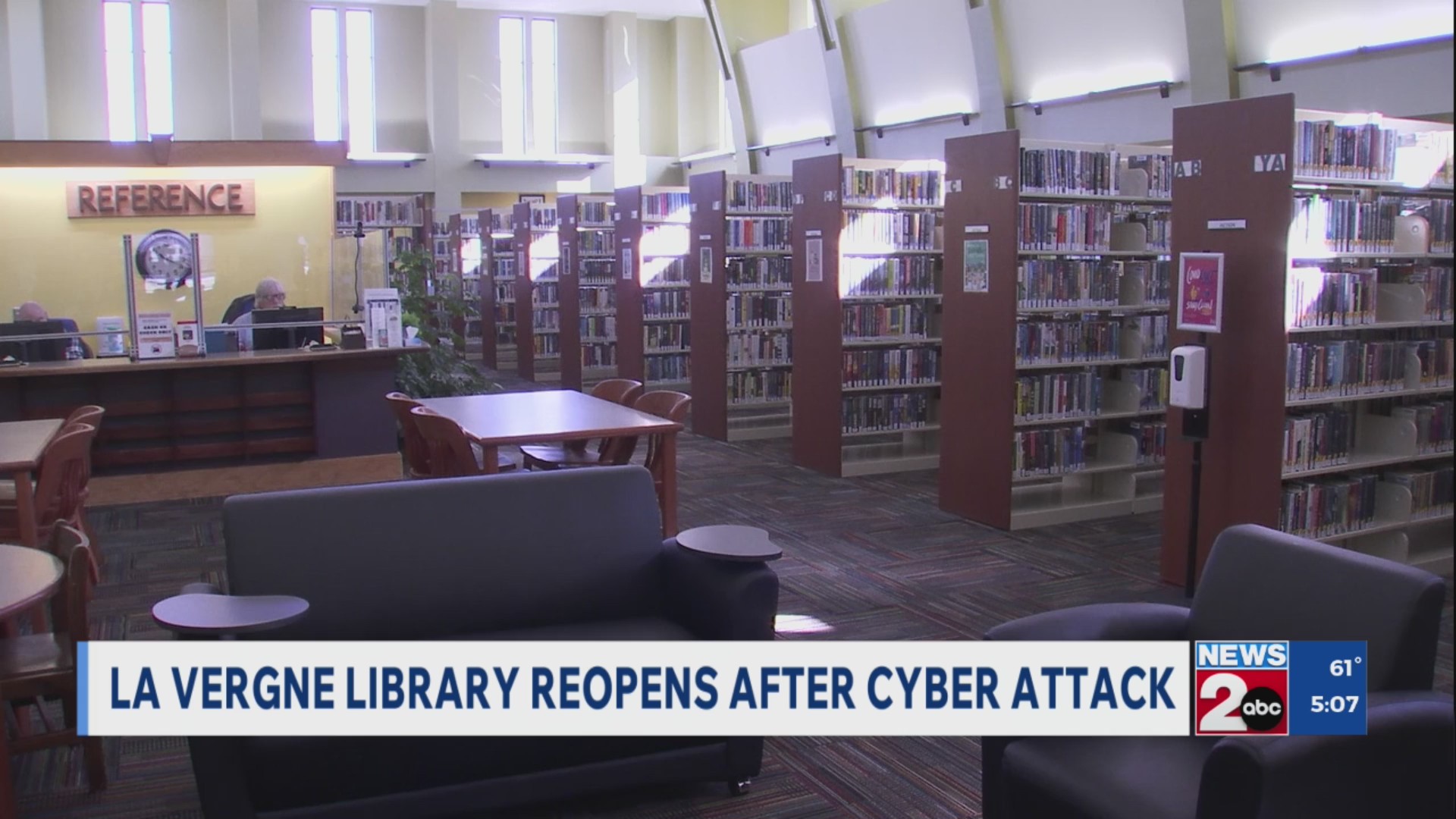 La Vergne Library reopens after cyberattack