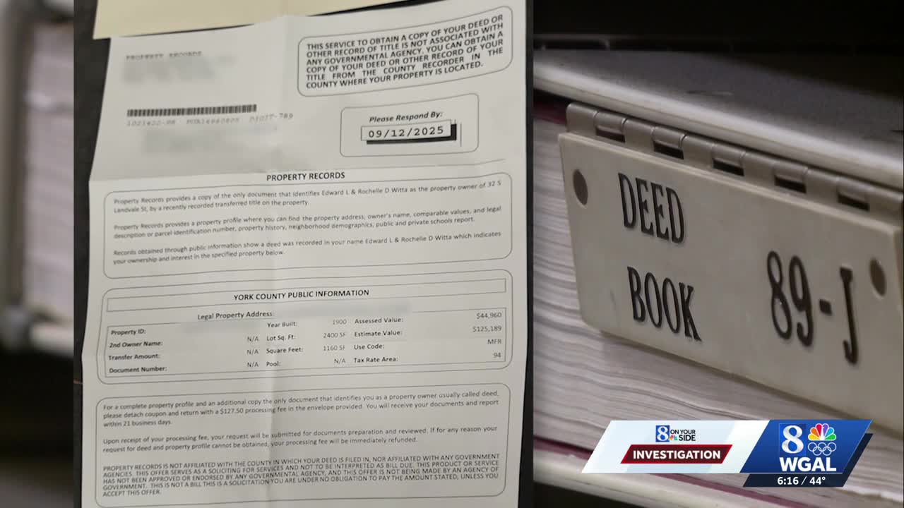 On Your Side: Property Deed scam