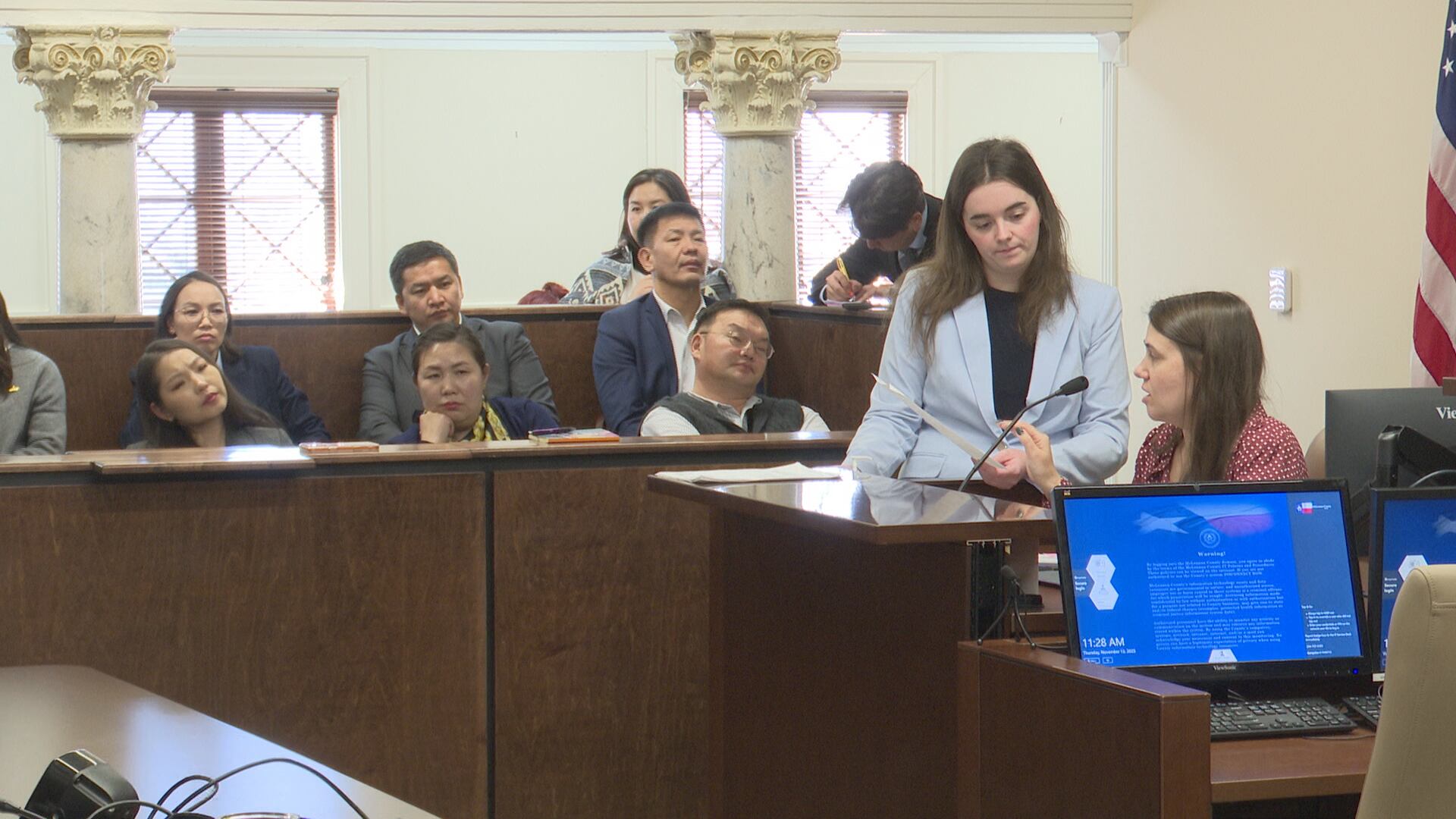 Mongolian attorneys and judges in McLennan County learning about U.S ...
