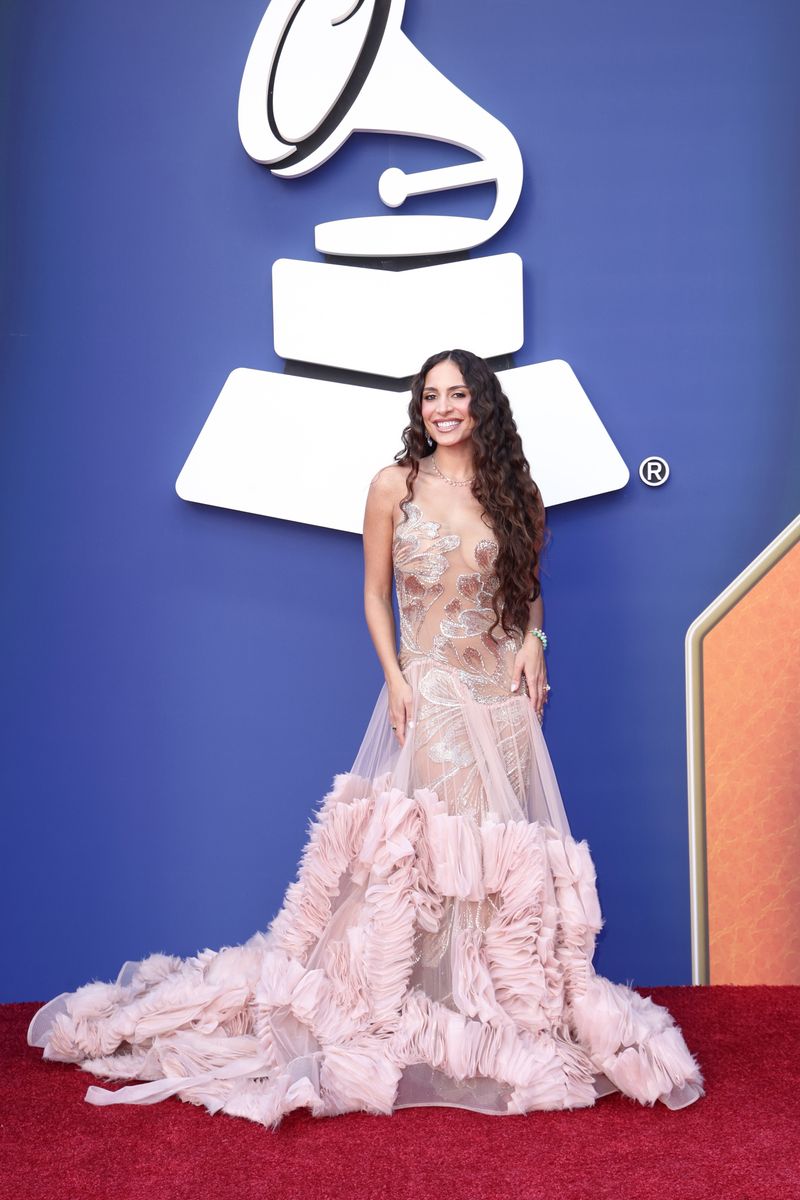 Isadora honors her dad Chayanne's Puerto Rican roots at the Latin GRAMMYS