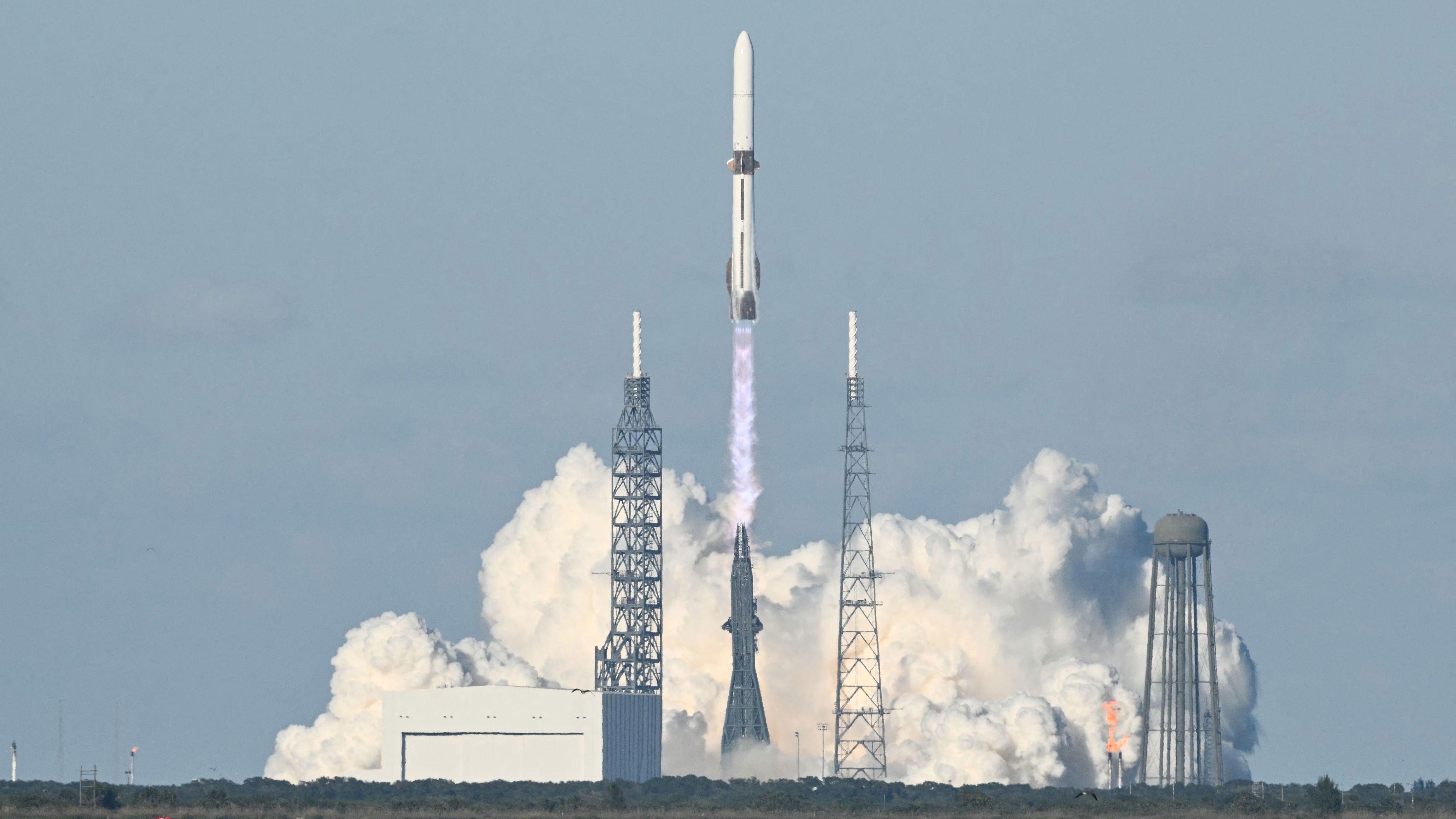 Blue Origin Launches Landmark Mission To Mars