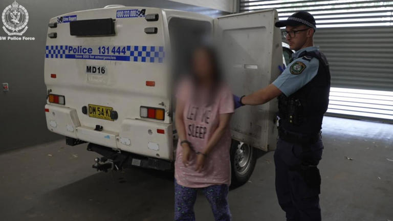 ‘Let Me Sleep’: Cops drag woman out of bed