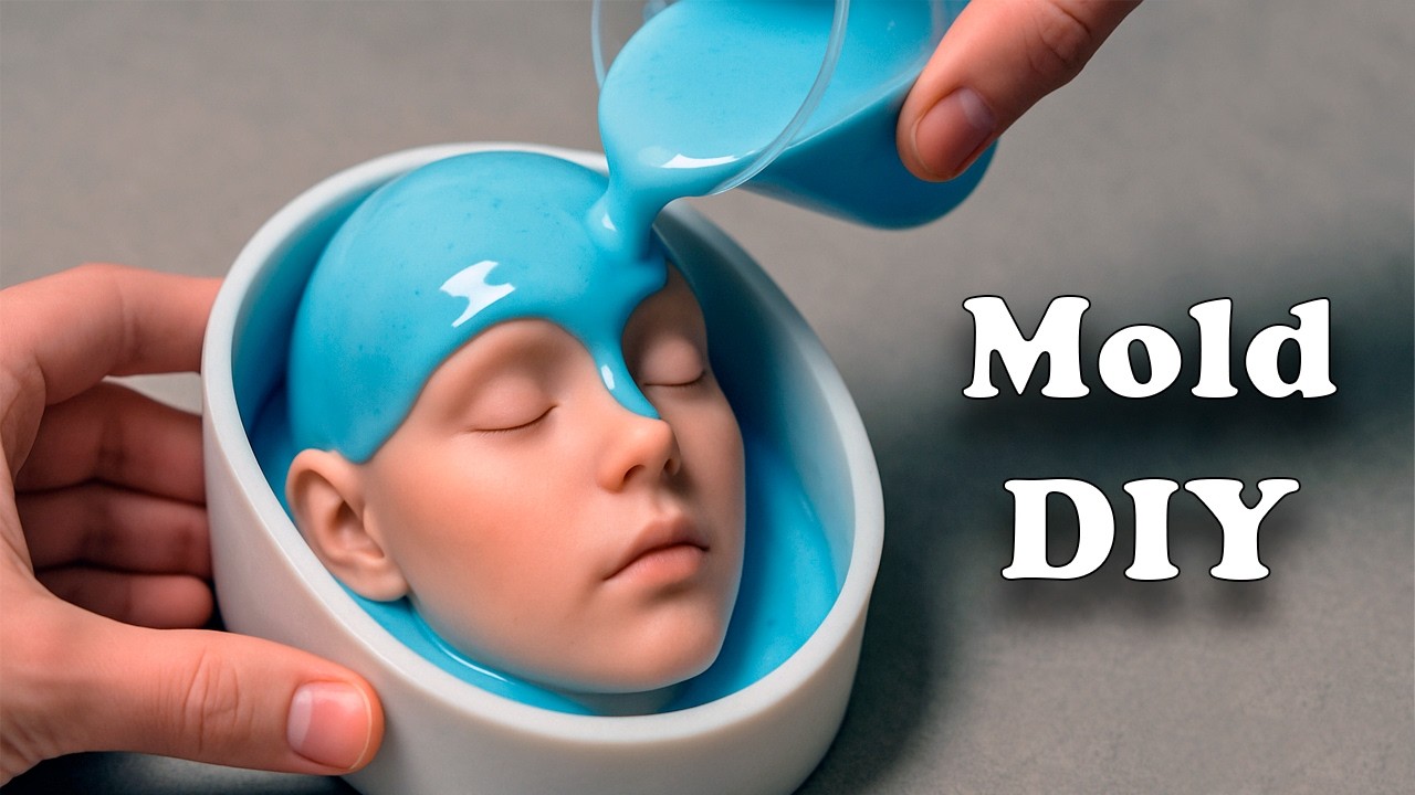 DIY Silicone Doll Face Molds Made Simple
