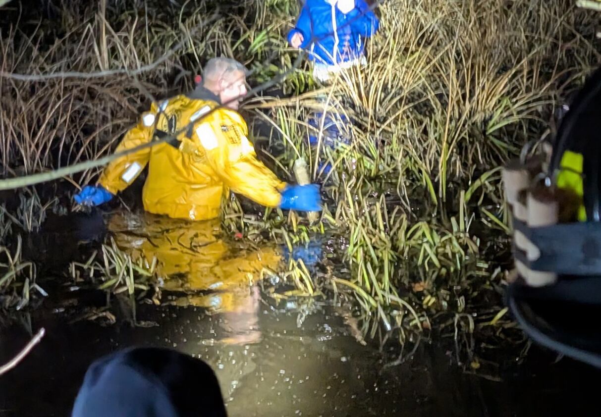 Manchester-by-the-Sea police, firefighters rescue woman stuck in swamp