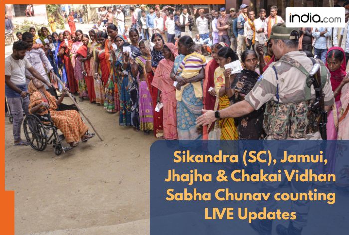 Bihar Assembly Election 2025 LIVE: Sikandra (SC), Jamui, Jhajha ...