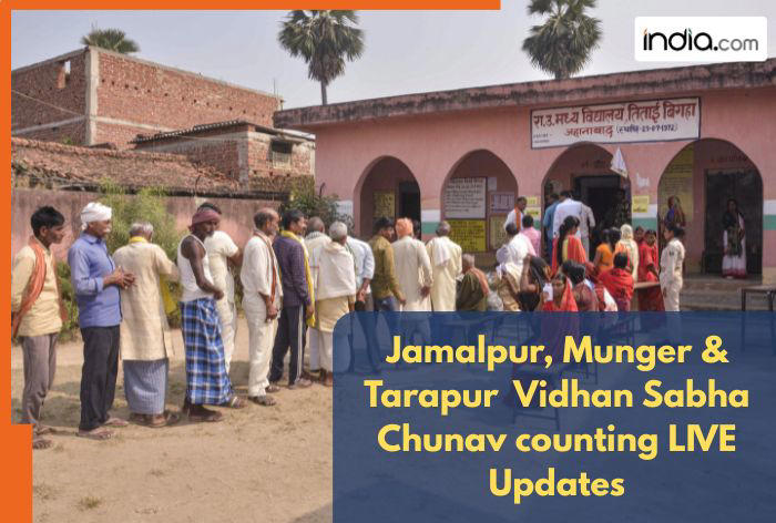 Bihar Assembly Election 2025 LIVE: Jamalpur, Munger & Tarapur Vidhan ...