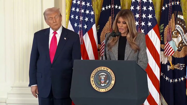 Trump Blows Off Epstein Questions at Melania Event