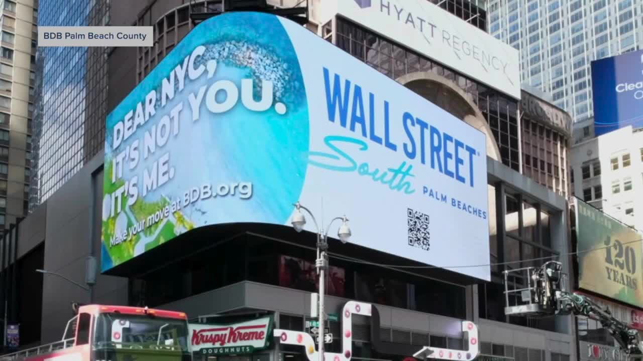 Palm Beach County targets NYC residents with Times Square billboards ...