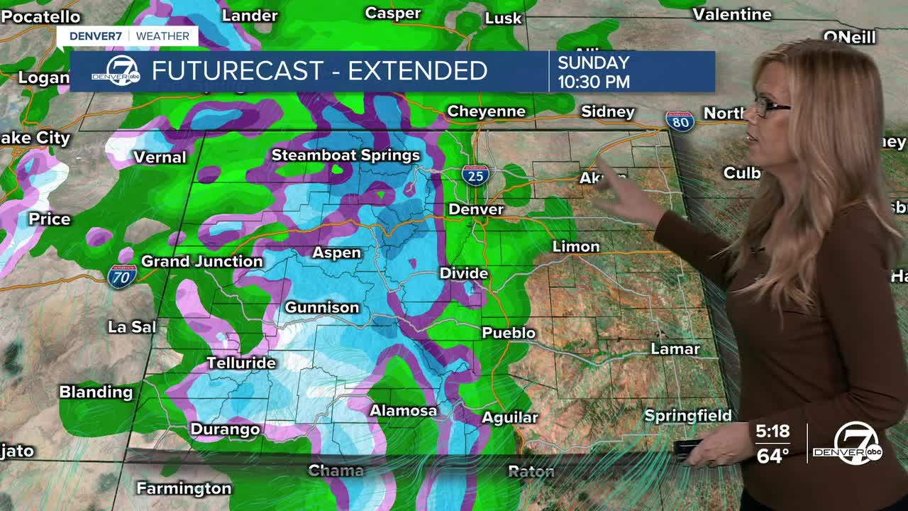 Warm weather for Friday, but our first flakes might show up soon