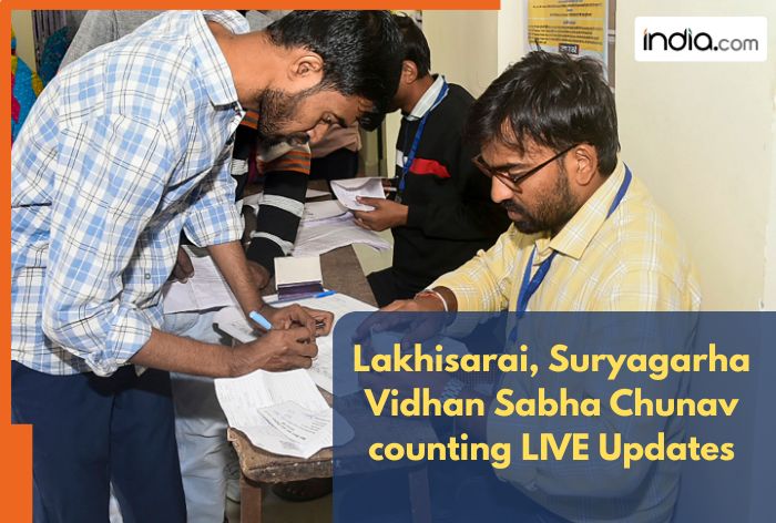 Bihar Assembly Election 2025 LIVE: Lakhisarai & Suryagarha Vidhan Sabha ...