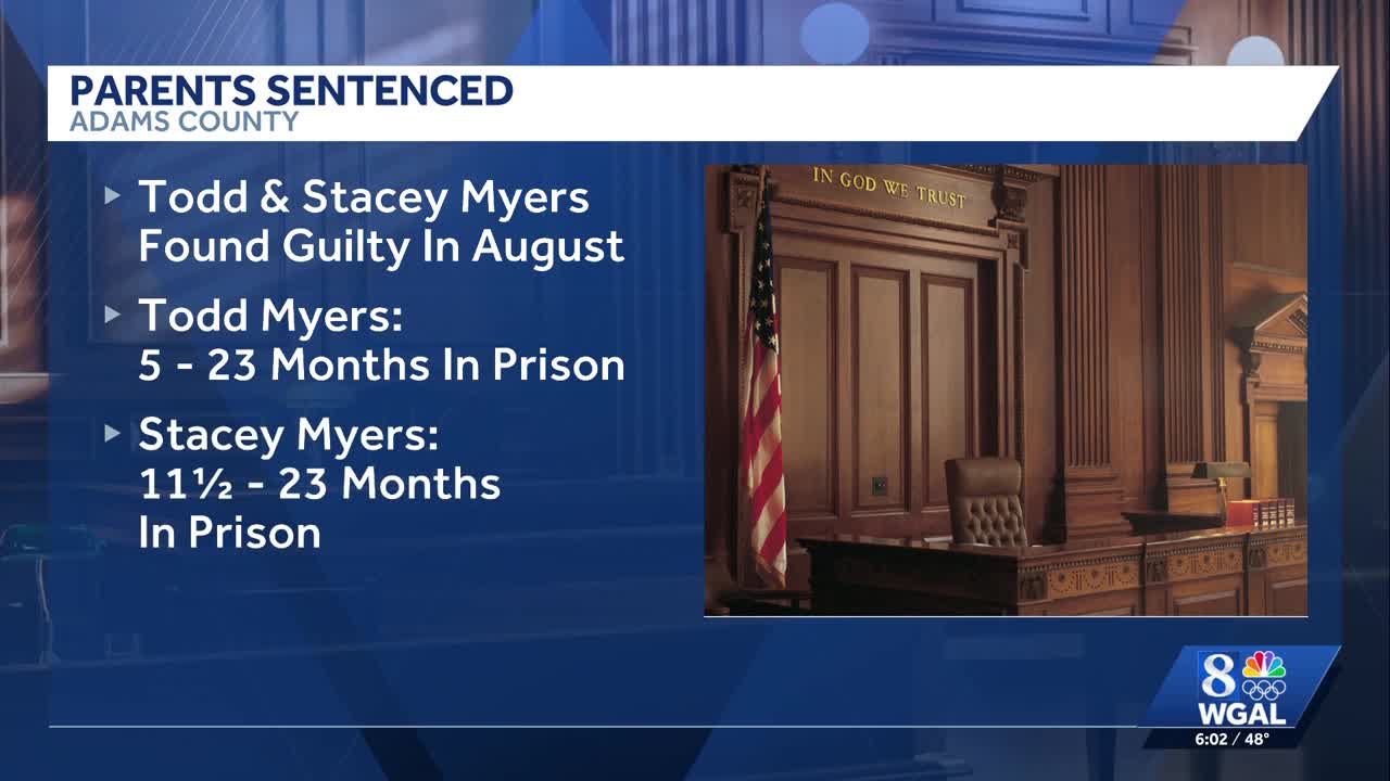 Adams County couple sentenced for mistreatment of adopted son