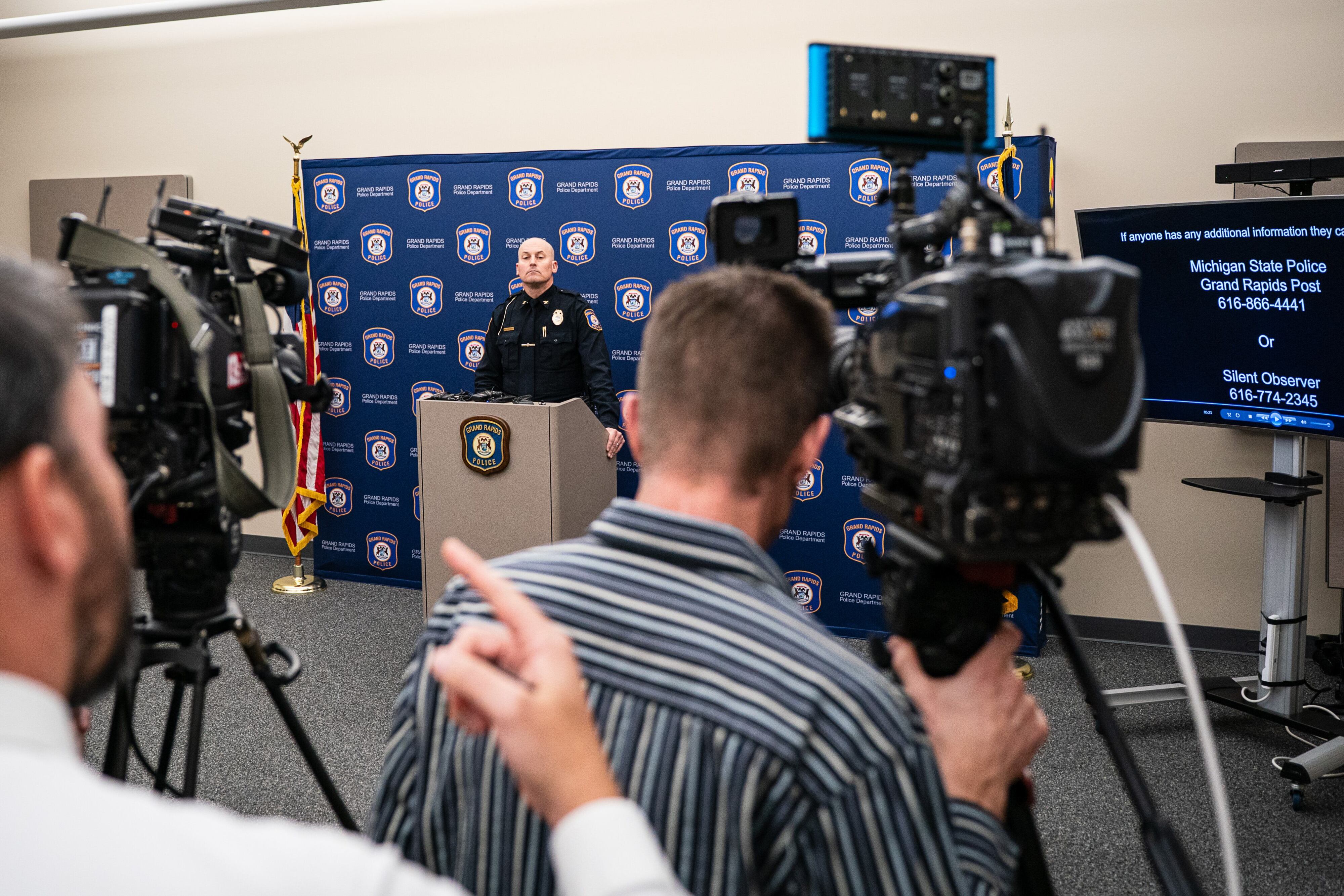 Grand Rapids police release footage from shootout in southside neighborhood