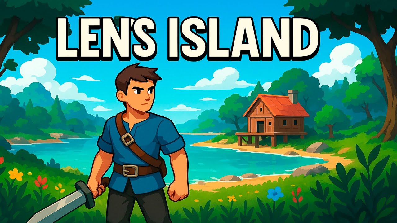 Len's Island mi casita en la nueva versión 1.0 #review #gameplay #español