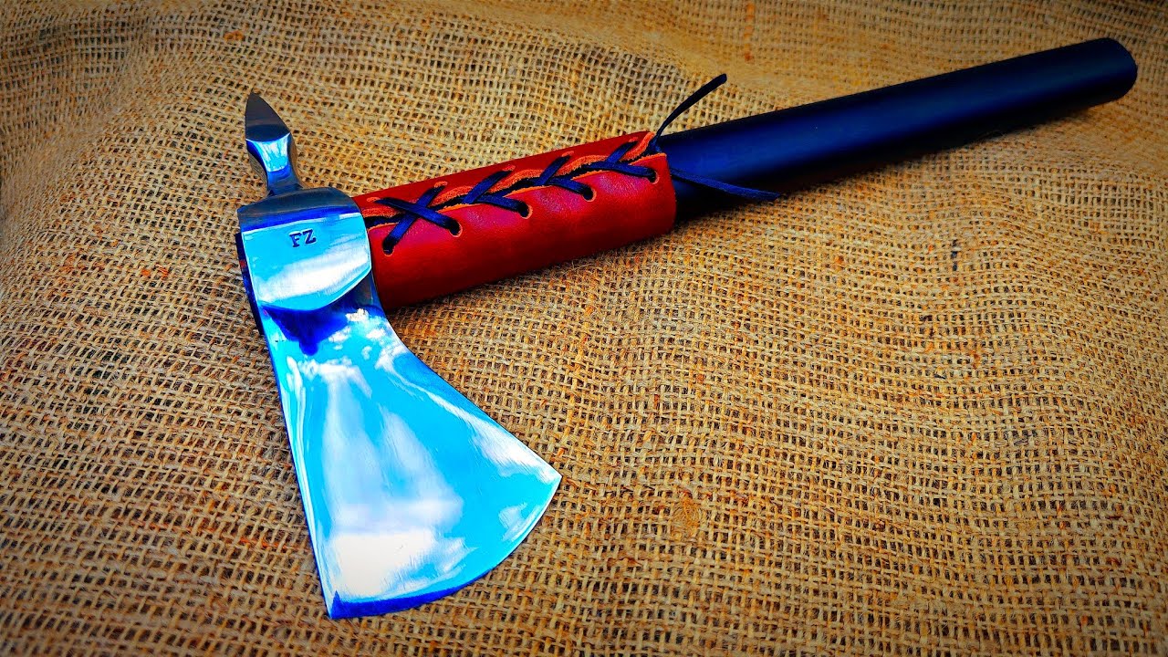 I'm turning an old hammer into a stylish tomahawk