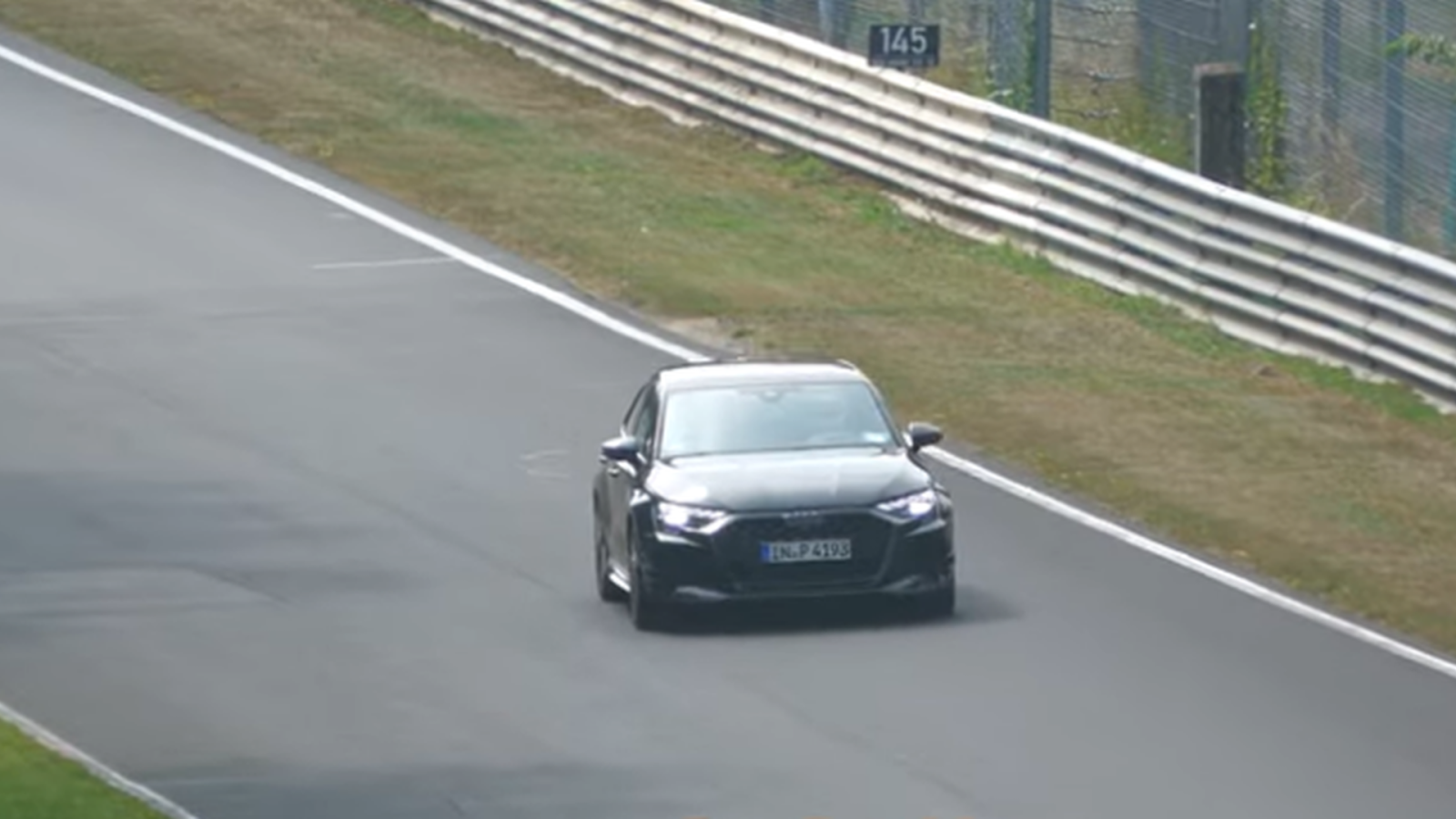Το νέο Audi RS3 GT κάνει δοκιμές στην «Πράσινη Κόλαση» (video)