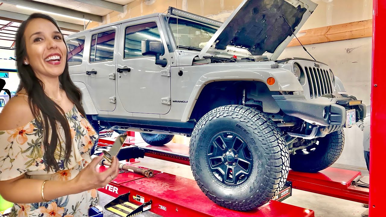 I finally lifted my wife's Jeep! 🚙