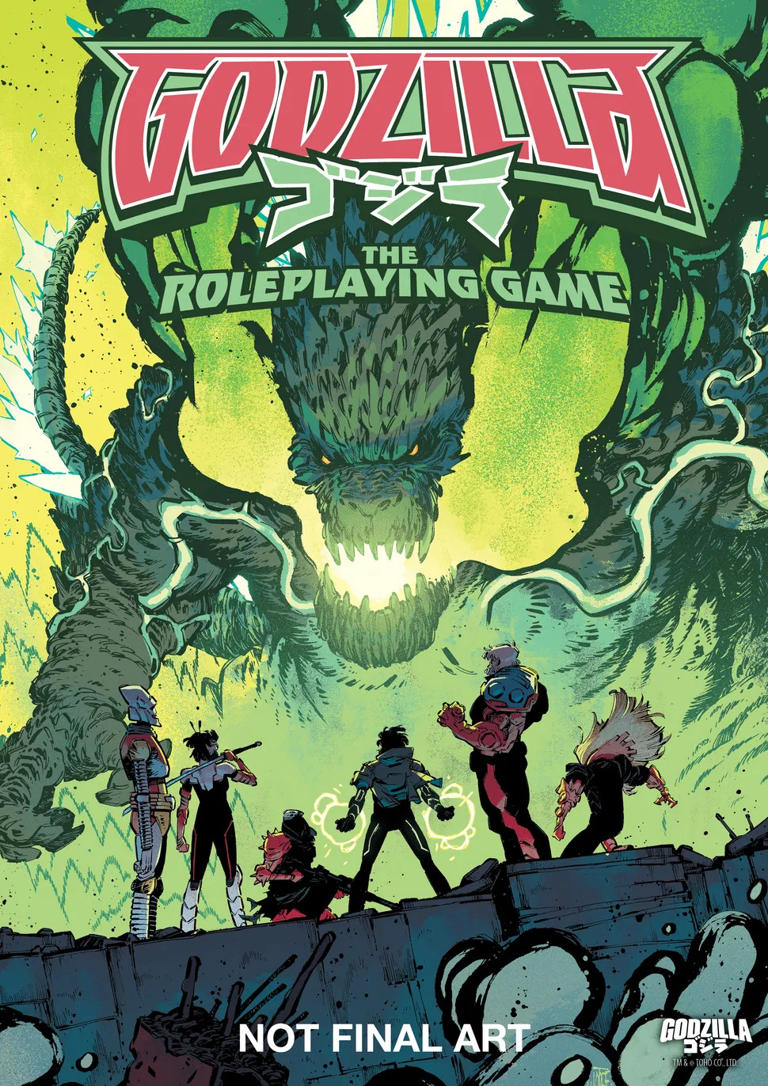 Godzilla is stomping his way into the world of tabletop RPGs, with a ...