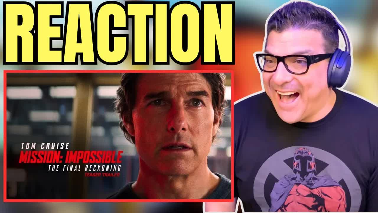 Mission: Impossible 8 The Final Reckoning teaser trailer reaction | Tom ...