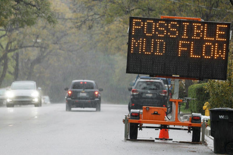 California atmospheric river: Live tracker maps