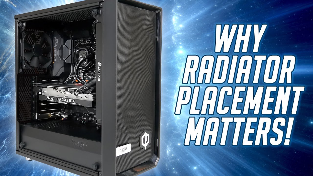 Cyberpower's £2100 prebuilt PC - Why radiator placement matters!