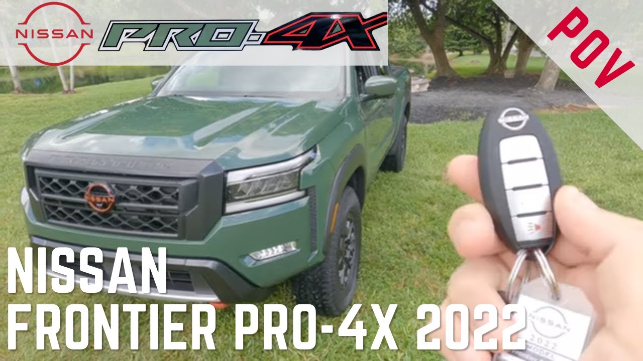 Nissan Frontier Pro-4X Crew Cab 2022 | POV [HD]