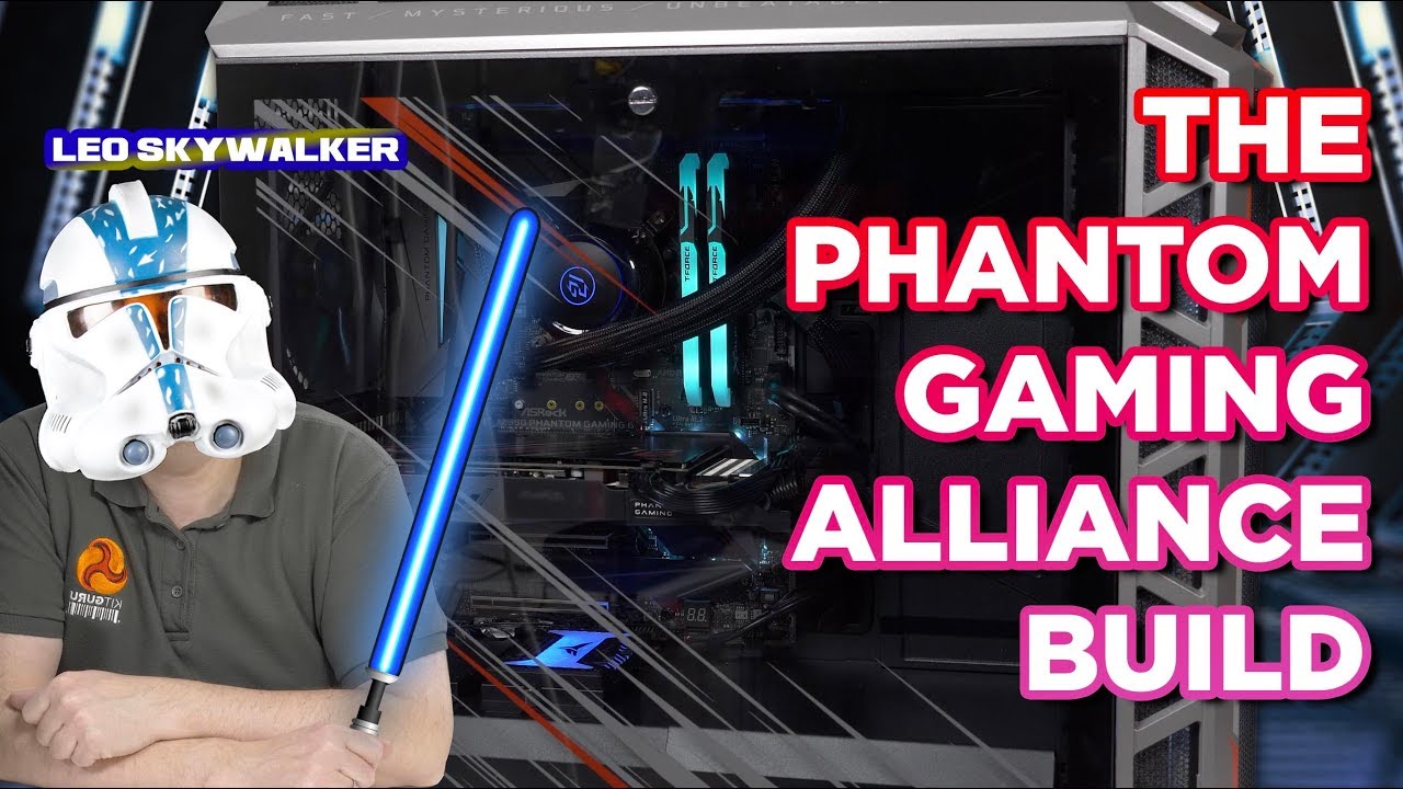 Phantom GAMING Alliance PC - Leo builds a custom rig!